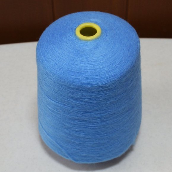 Glen Raven | Other | Vintage Glen Raven Glen Touch Acrylic Blue Yarn Spool Cone 45 | Poshmark